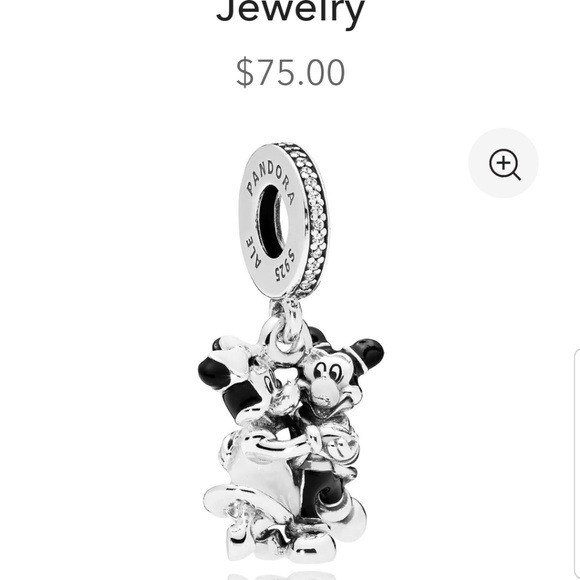 Pandora/Disney | Jewelry | Pandora Mickey And Minnie Dangle Charm ...